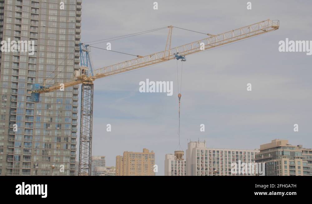 Crane cranes sky development developing urban city Stock Videos ...