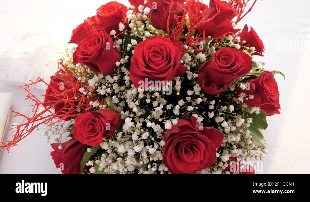 Red rose decorations Stock Videos & Footage - HD and 4K Video Clips - Alamy