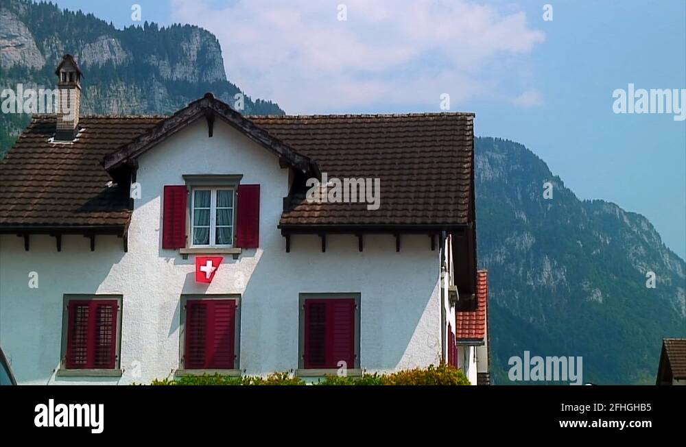Swiss typical flag Stock Videos & Footage - HD and 4K Video Clips - Alamy