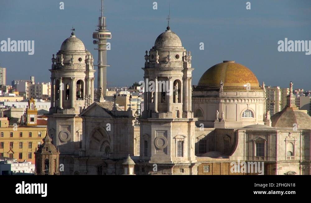 Cadiz cathedral sunshine Stock Videos & Footage - HD and 4K Video Clips ...