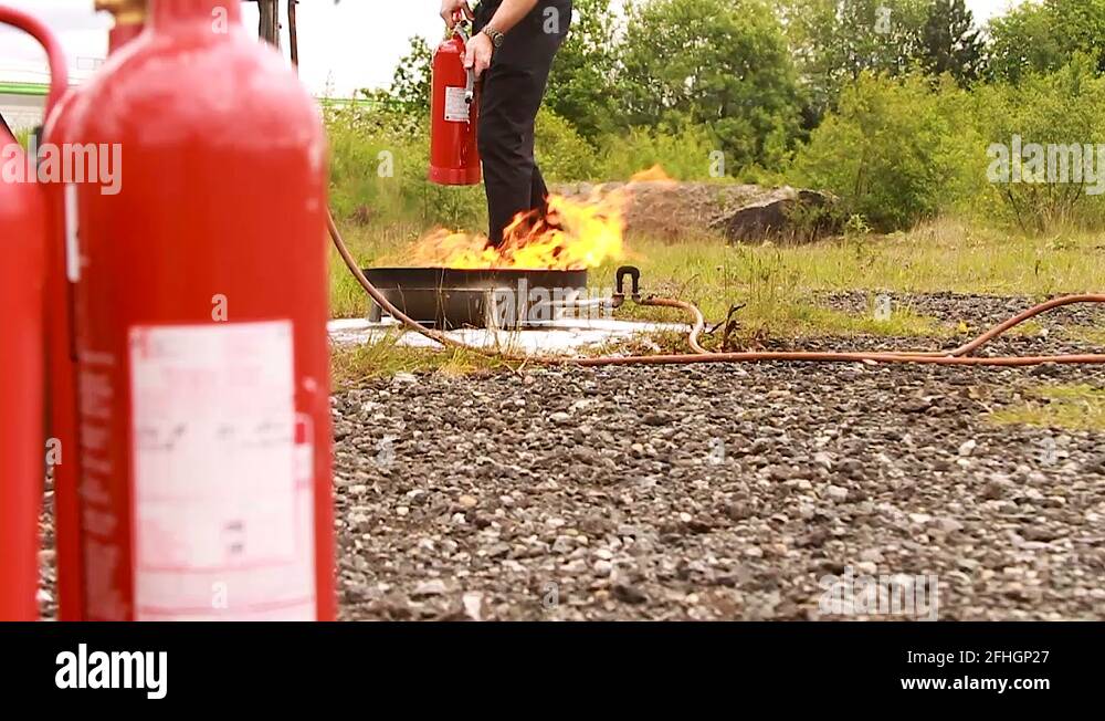 Fire extinguishers Stock Videos & Footage - HD and 4K Video Clips - Alamy