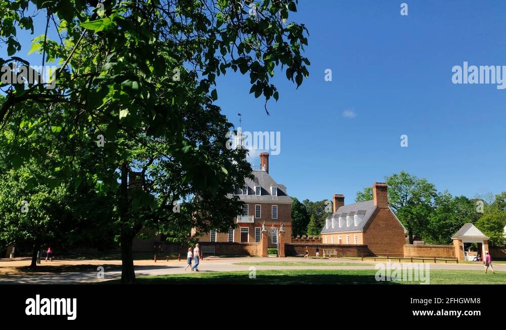 Colonial williamsburg governor palace Stock Videos & Footage - HD and ...