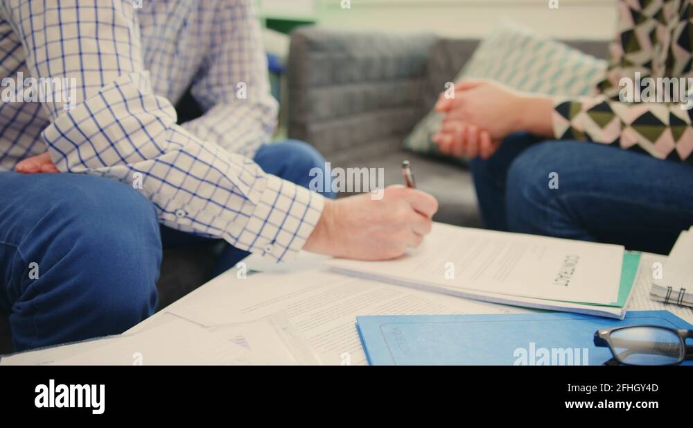 Entrepreneur Signing Contract And Shaking Hands With Colleague 4K Stock ...