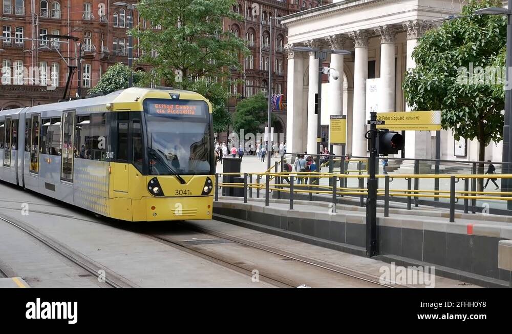 St peters square tram Stock Videos & Footage - HD and 4K Video Clips ...