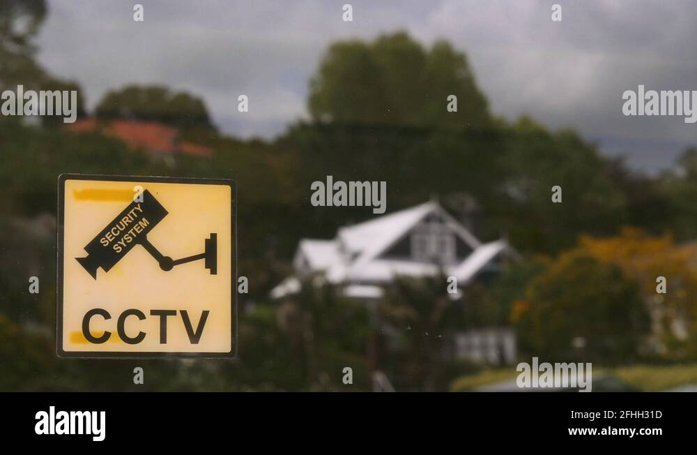 Cctv sticker Stock Videos & Footage - HD and 4K Video Clips - Alamy