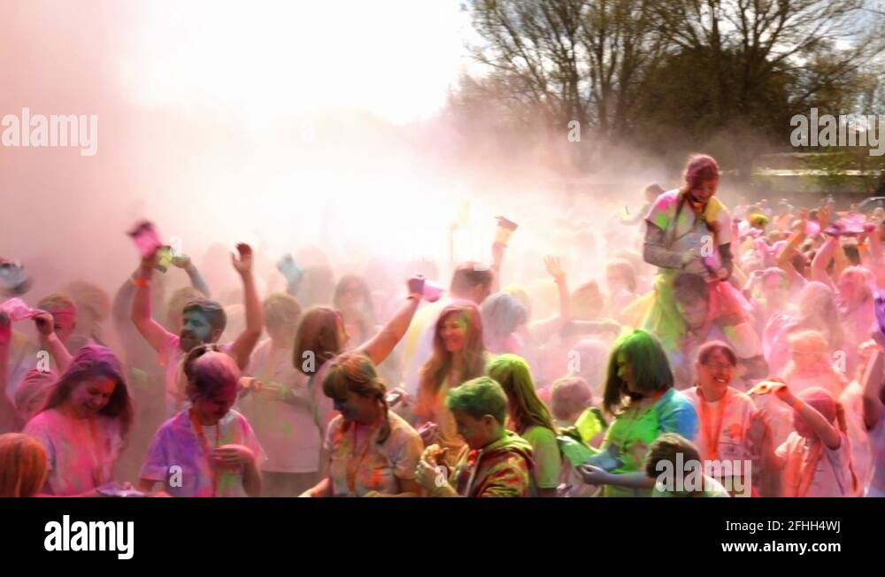Holi colour powder Stock Videos & Footage - HD and 4K Video Clips - Alamy