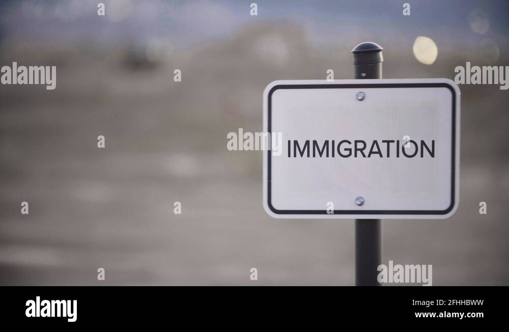 Immigration sign Stock Videos & Footage - HD and 4K Video Clips - Alamy