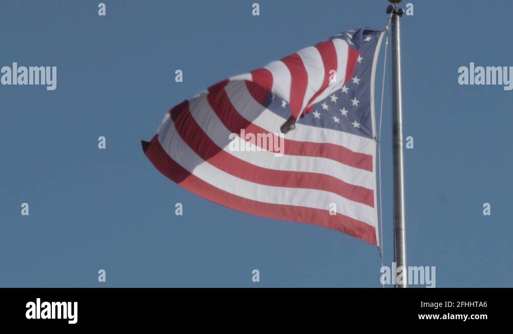 American flag american flag blue Stock Videos & Footage - HD and 4K ...