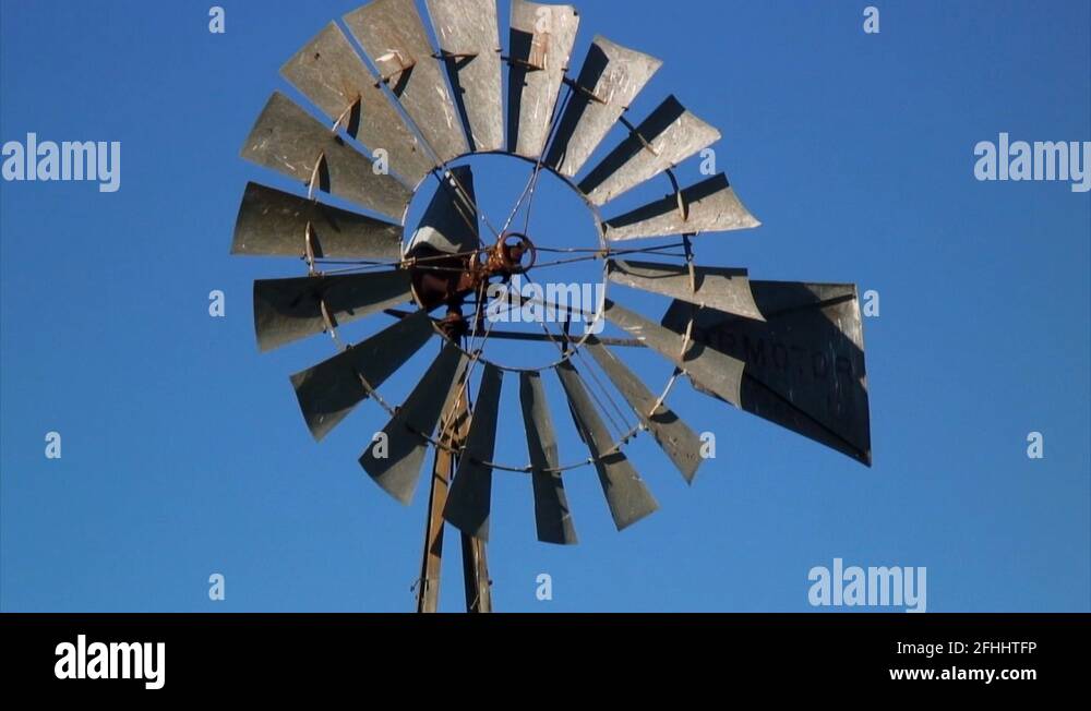 Old wind turbine usa Stock Videos & Footage - HD and 4K Video Clips - Alamy