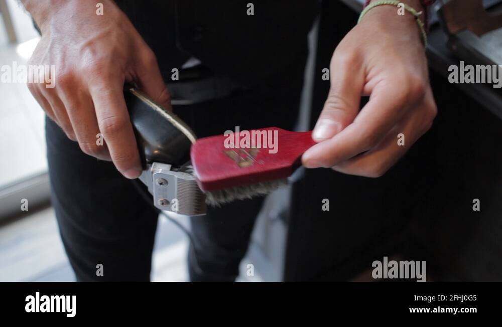 Barber cleaning Stock Videos & Footage - HD and 4K Video Clips - Alamy