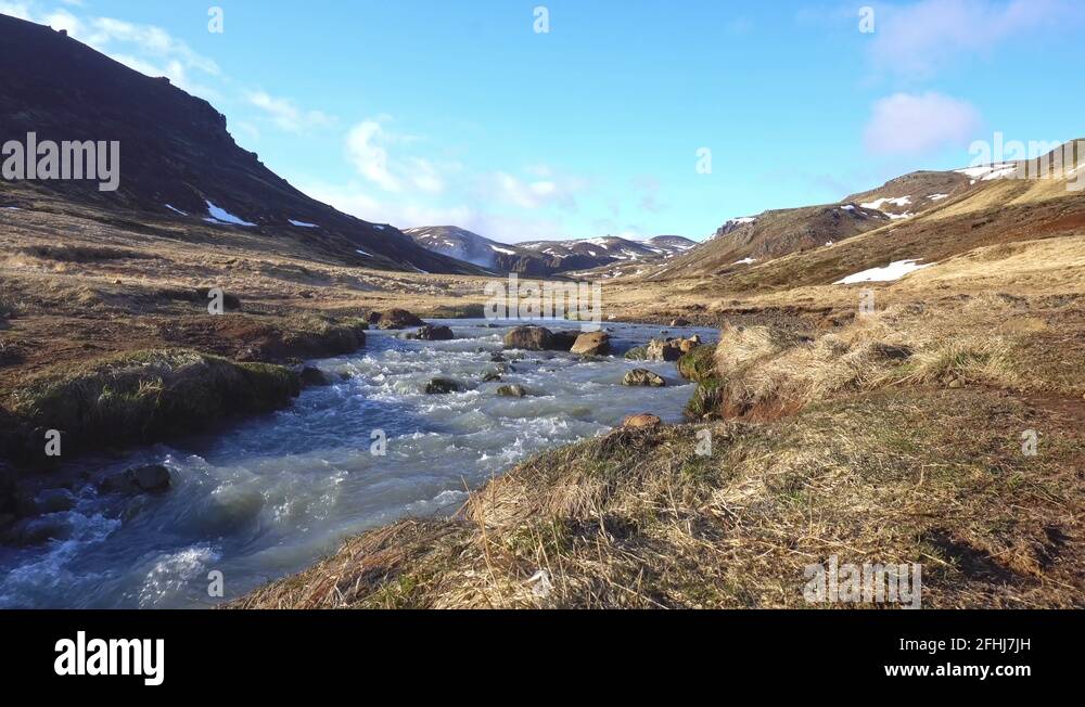 Cold river in icelandic valley Stock Videos & Footage - HD and 4K Video ...