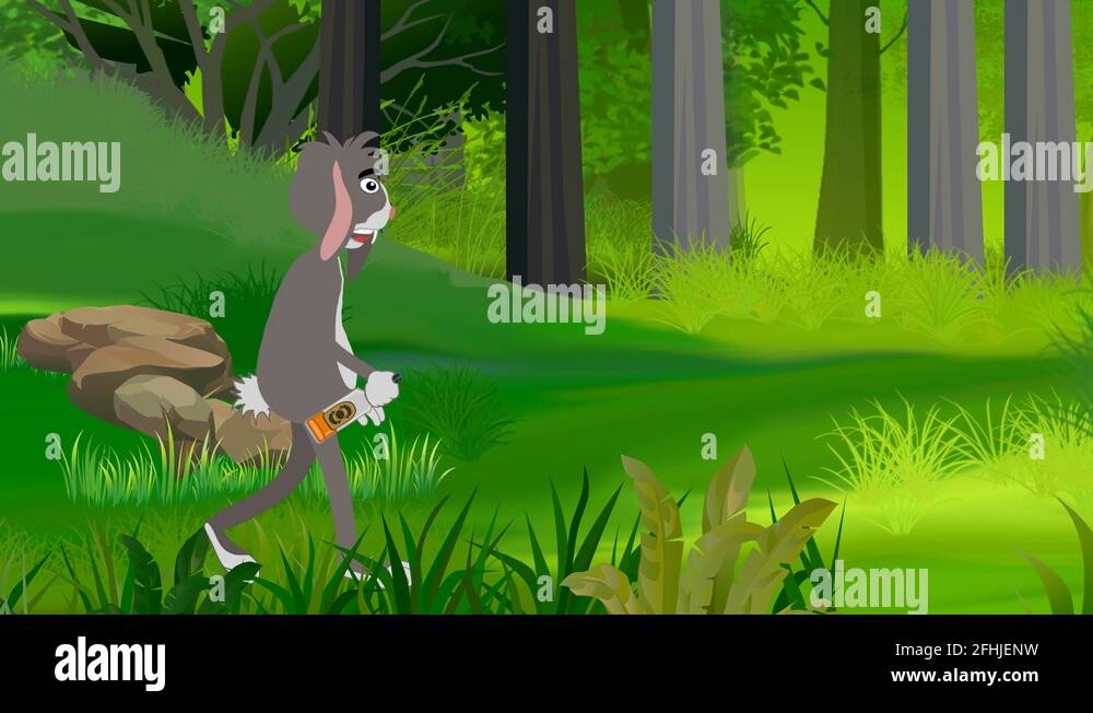 Cartoon rabbit Stock Videos & Footage - HD and 4K Video Clips - Alamy
