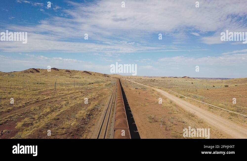 Iron ore train pilbara western Stock Videos & Footage - HD and 4K Video ...