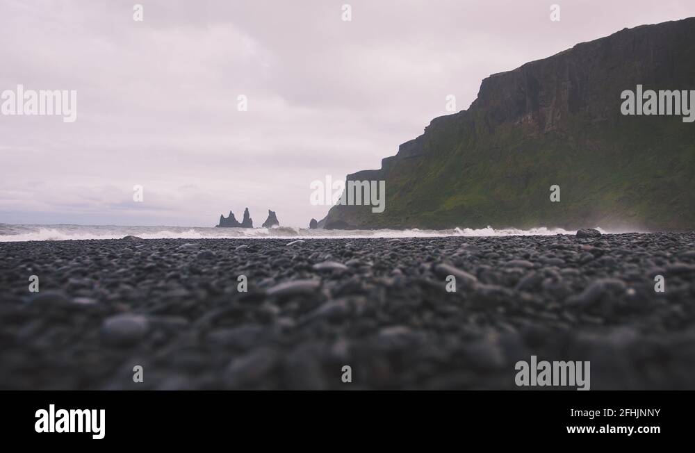 Beautiful beach in vik iceland Stock Videos & Footage - HD and 4K Video ...