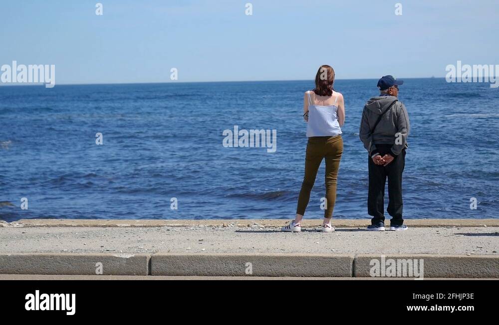 Man looking out over water Stock Videos & Footage - HD and 4K Video ...