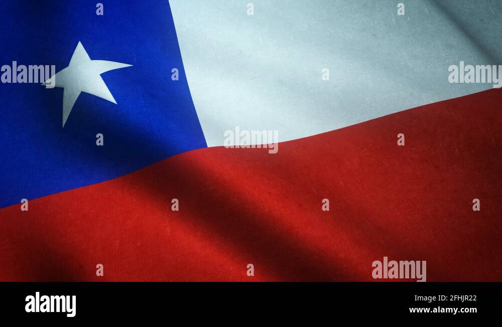 Realistic flag chile waving highly Stock Videos & Footage - HD and 4K ...