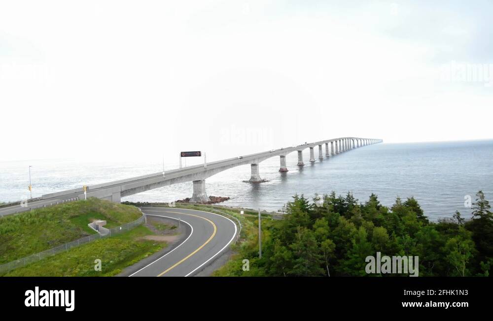 Confederation bridge aerial Stock Videos & Footage - HD and 4K Video ...