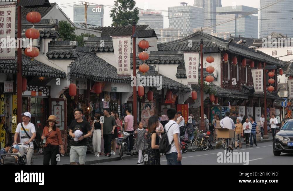 Traditional chinese shop houses in Stock Videos & Footage - HD and 4K ...