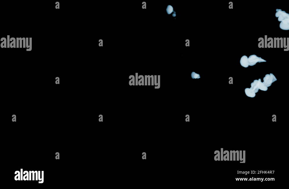 3d animation of beautiful smoke on a black background for visual ...
