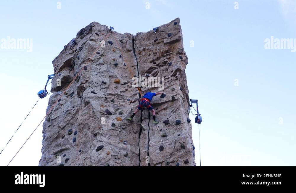 Rock climbing and boy Stock Videos & Footage - HD and 4K Video Clips ...