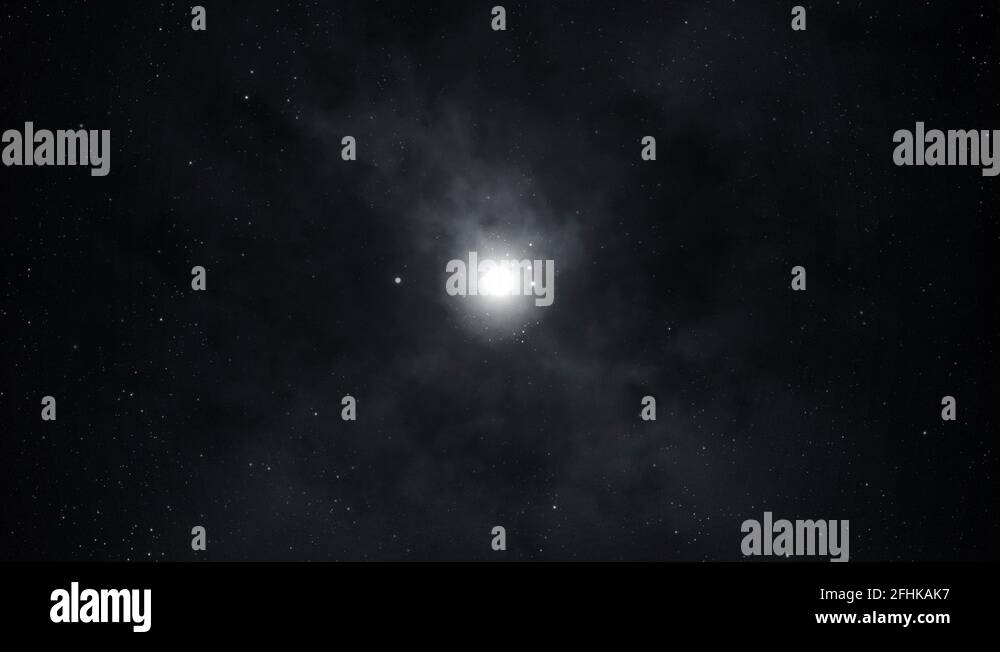 Deep space background loop animation Stock Video Footage - Alamy