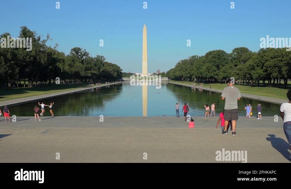Washington monument reflecting pool Stock Videos & Footage - HD and 4K ...