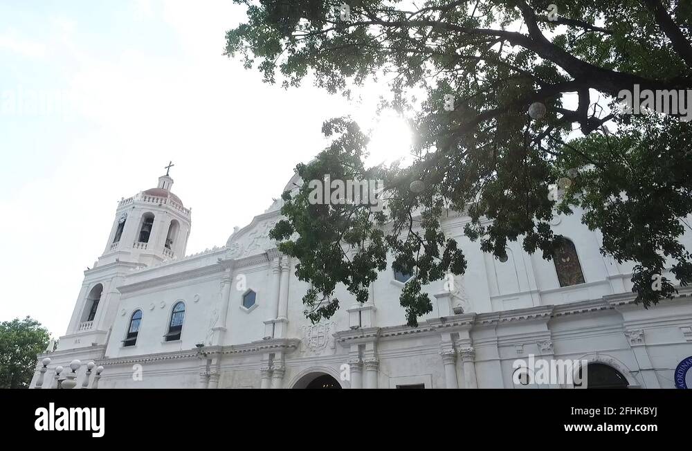 Shot of one of the oldest churches in the Philippines, the Cebu ...