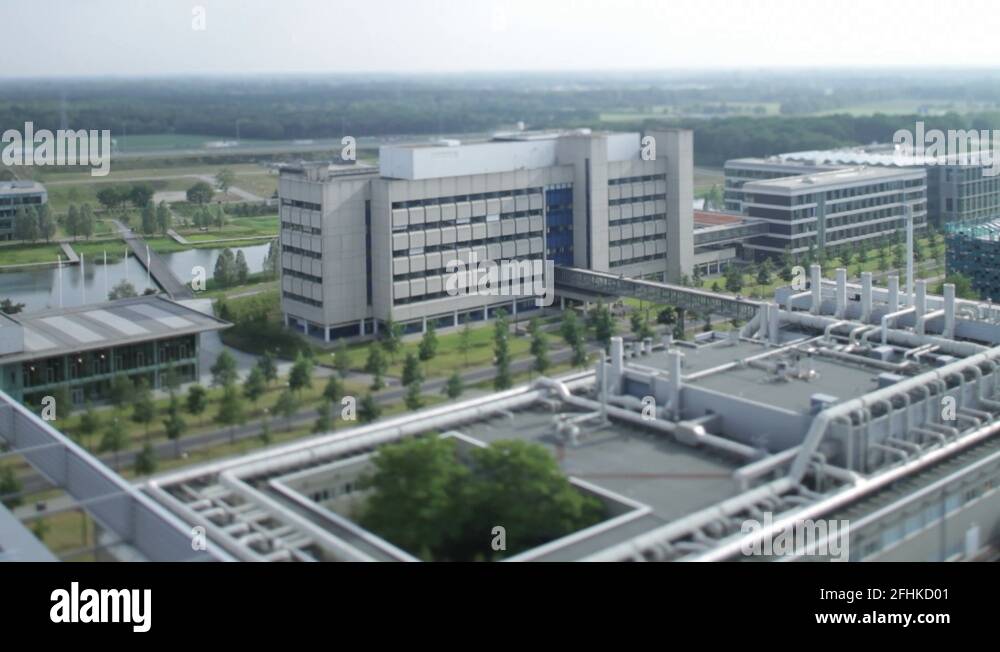 Overview of The High Tech Campus in Eindhoven towards Highway in the ...