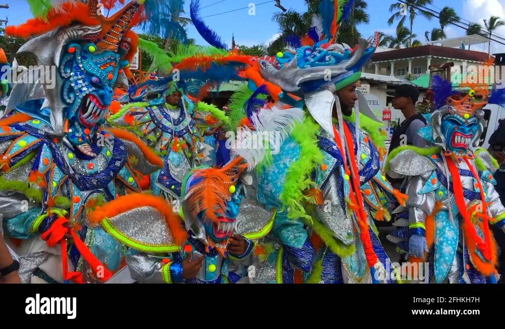 Traditional caribbean costumes Stock Videos & Footage - HD and 4K Video ...