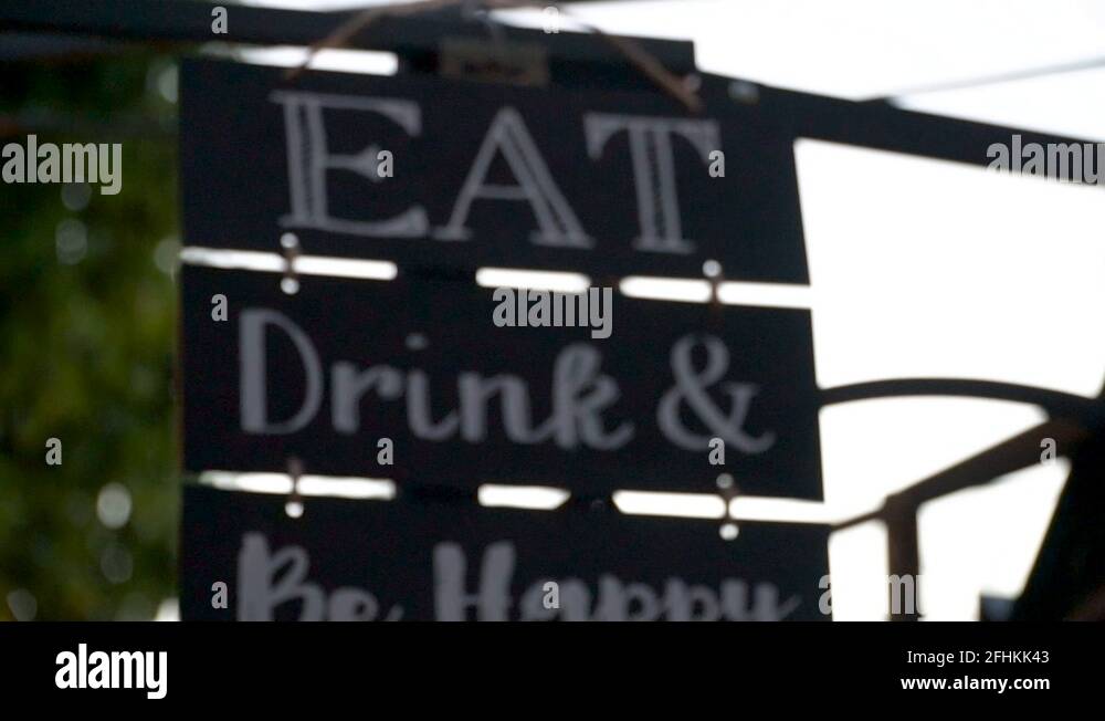 Eat and drink sign Stock Videos & Footage - HD and 4K Video Clips - Alamy