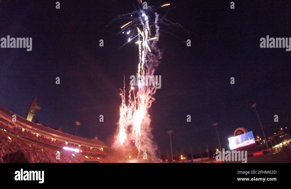 Stadium fireworks display Stock Videos & Footage - HD and 4K Video ...