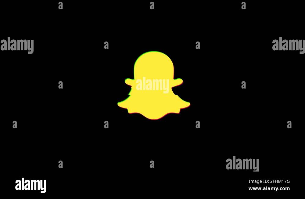 Snapchat yellow logo Stock Videos & Footage - HD and 4K Video Clips - Alamy