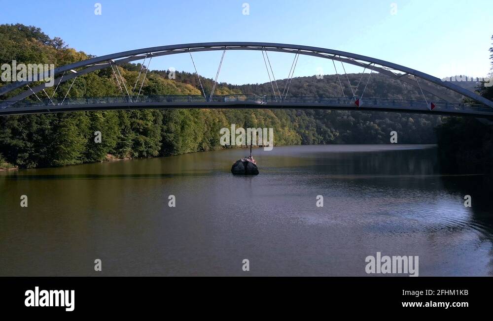Landscape view of river under arch bridge Stock Videos & Footage - HD ...
