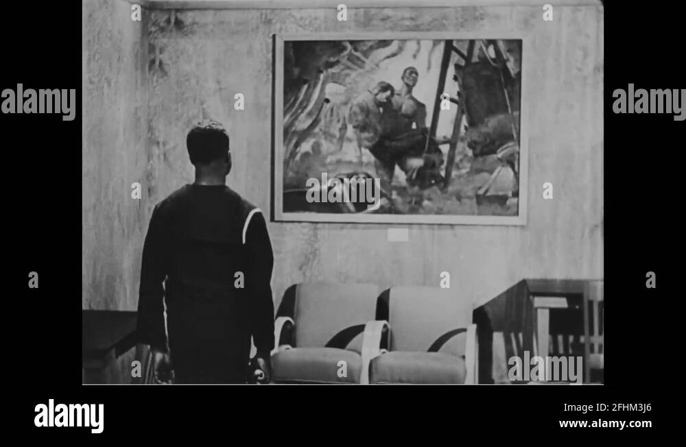 African American sailor watch the bravery of William Pinckney - 1945 ...