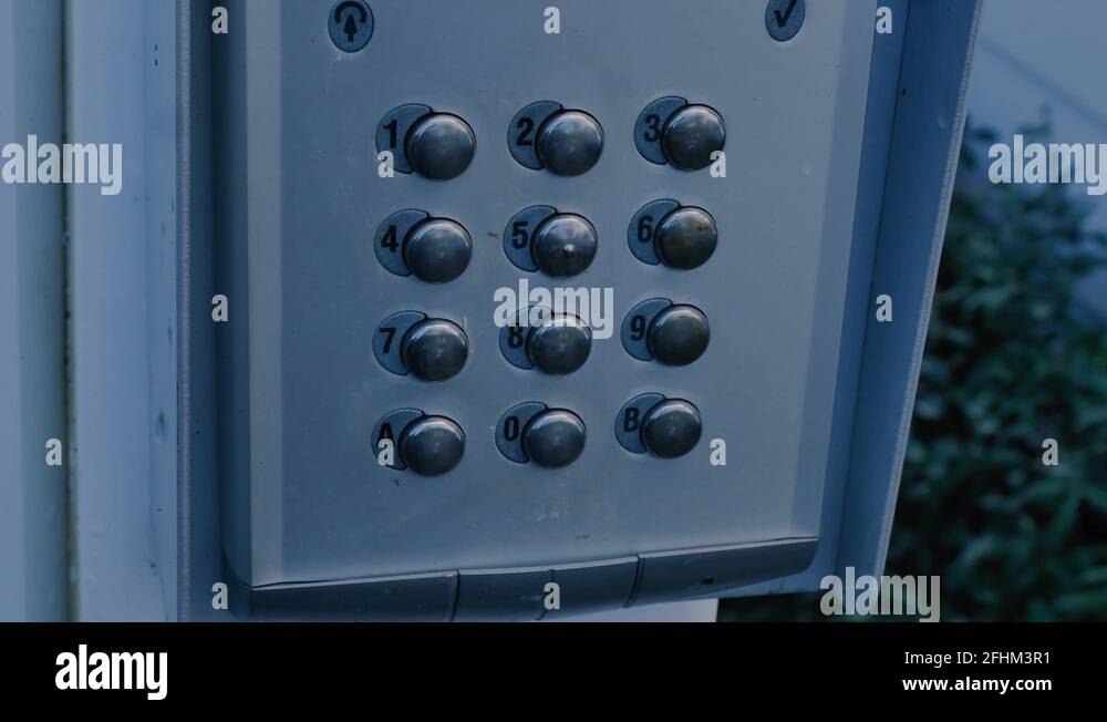 Entry keypad Stock Videos & Footage - HD and 4K Video Clips - Alamy