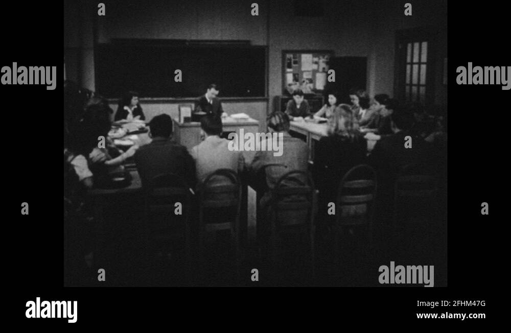1940s classroom Stock Videos & Footage - HD and 4K Video Clips - Alamy