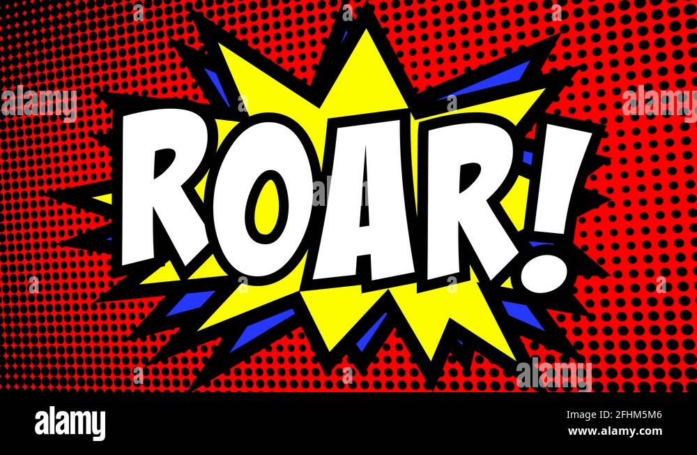 Roar cartoon Stock Videos & Footage - HD and 4K Video Clips - Alamy