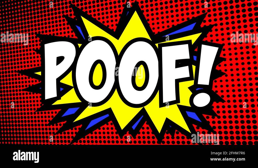 Comic poof Stock Videos & Footage - HD and 4K Video Clips - Alamy