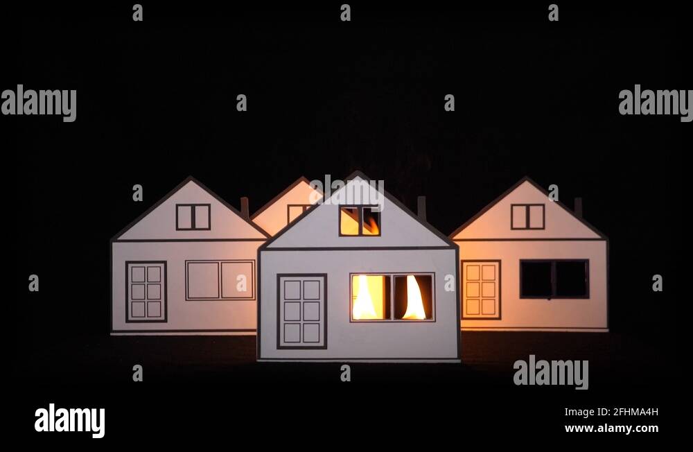 Burning house fire insurance Stock Videos & Footage - HD and 4K Video ...