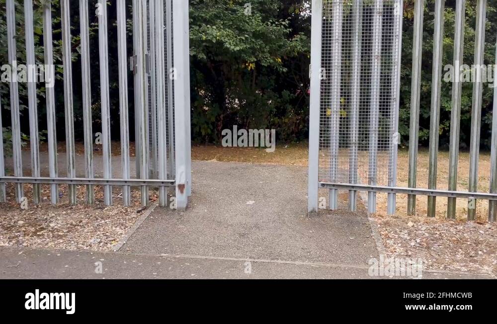 Large metal gate Stock Videos & Footage - HD and 4K Video Clips - Alamy
