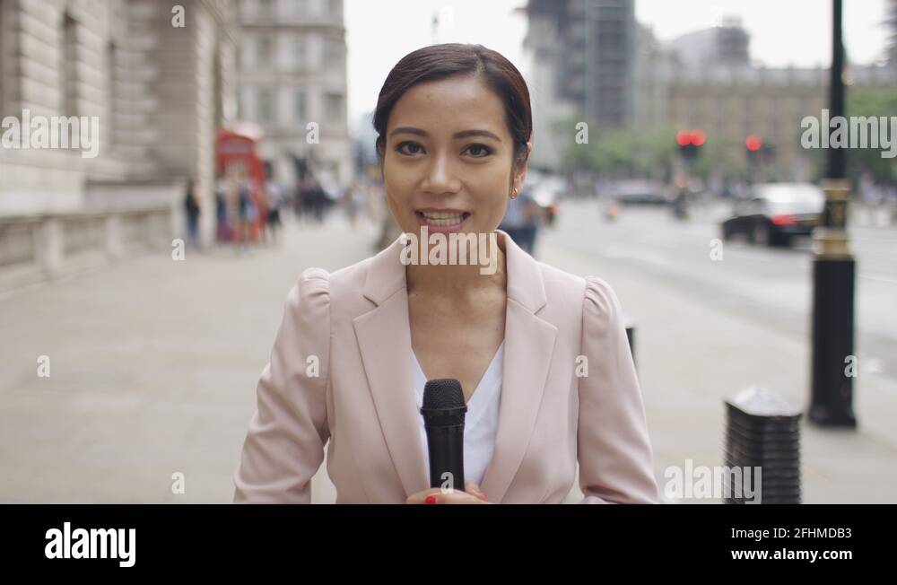 News reporter reporting Stock Videos & Footage - HD and 4K Video Clips ...