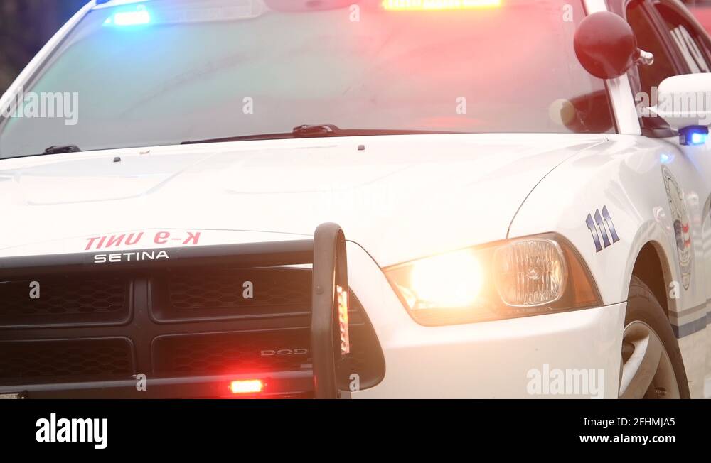 Spotlight police car Stock Videos & Footage - HD and 4K Video Clips - Alamy