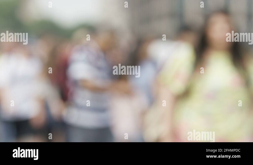 Blurred group of people in background Stock Videos & Footage - HD and ...