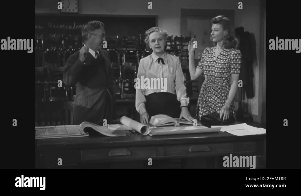 Principal and her colleagues take oath in the classroom for election ...