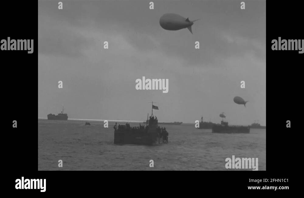Barrage balloons in world war ii Stock Videos & Footage - HD and 4K ...