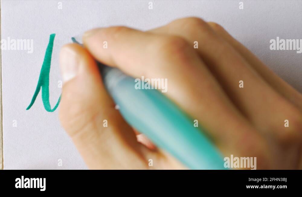 Green cursive font Stock Videos & Footage - HD and 4K Video Clips - Alamy