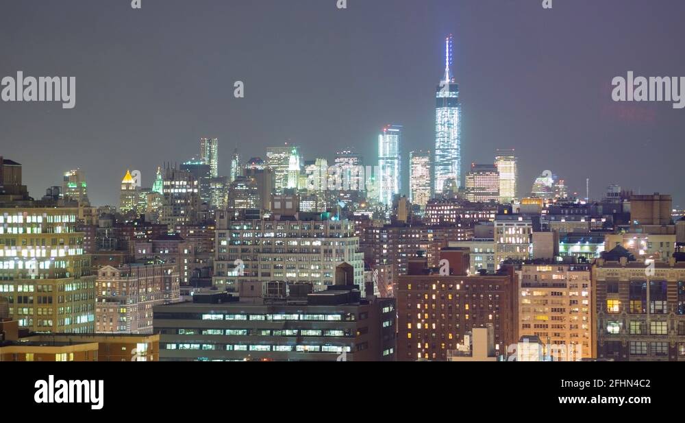 One world trade center new york skyline Stock Videos & Footage - HD and ...