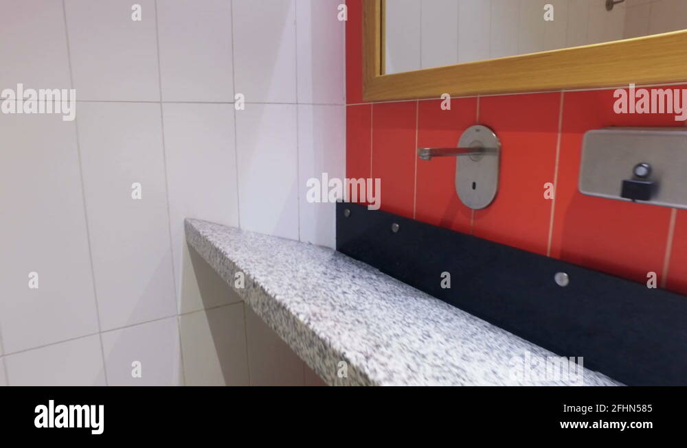 Office interior toilet washroom Stock Videos & Footage - HD and 4K ...