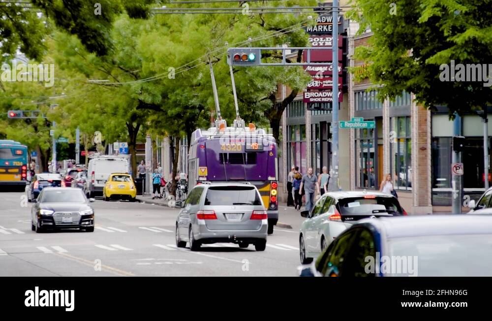 Seattle trolley Stock Videos & Footage - HD and 4K Video Clips - Alamy