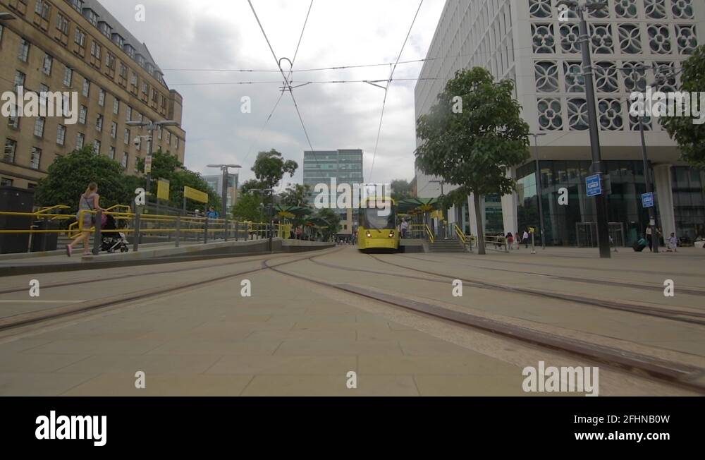 Yellow manchester tram Stock Videos & Footage - HD and 4K Video Clips ...